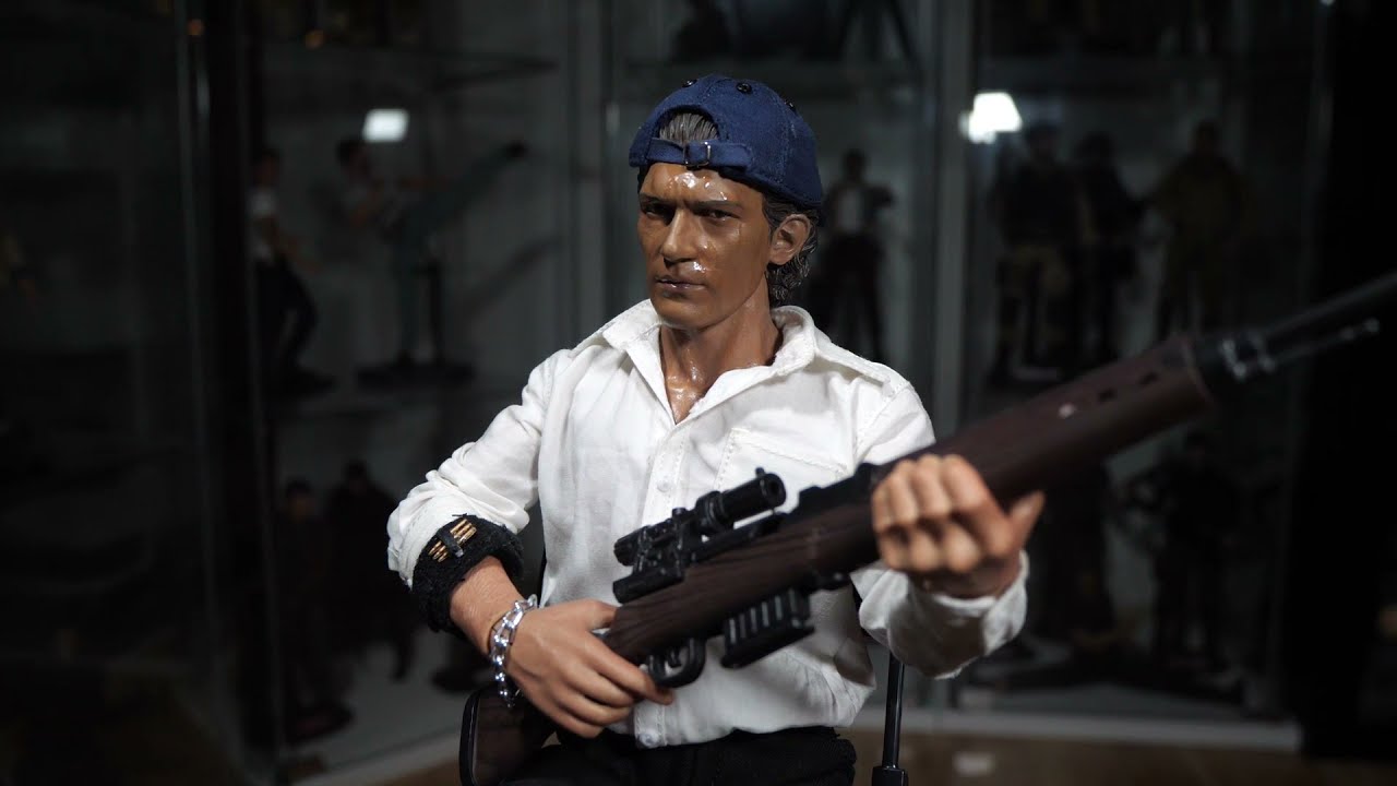1/6 Miguel Bain figure, Assassins 1995 Antonio Banderas figure sniper ...