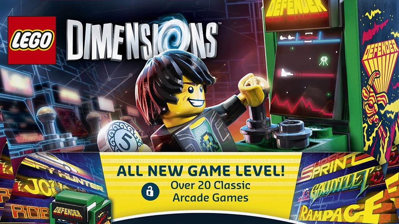 LEGO Dimensions: Midway Arcade Level Pack Gameplay! - YouTube