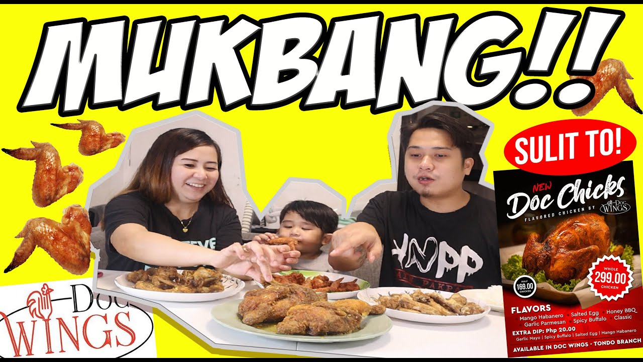 chicken wings mukbang . by doc wings - YouTube