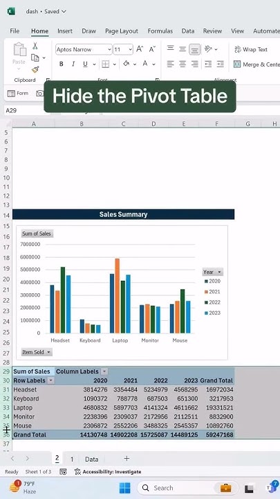 Trick 367: How to create an interactive Excel dashboard #excel # ...