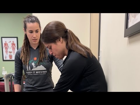 PRI: Standing Wall and Chair Supported IO/TA Activation - YouTube