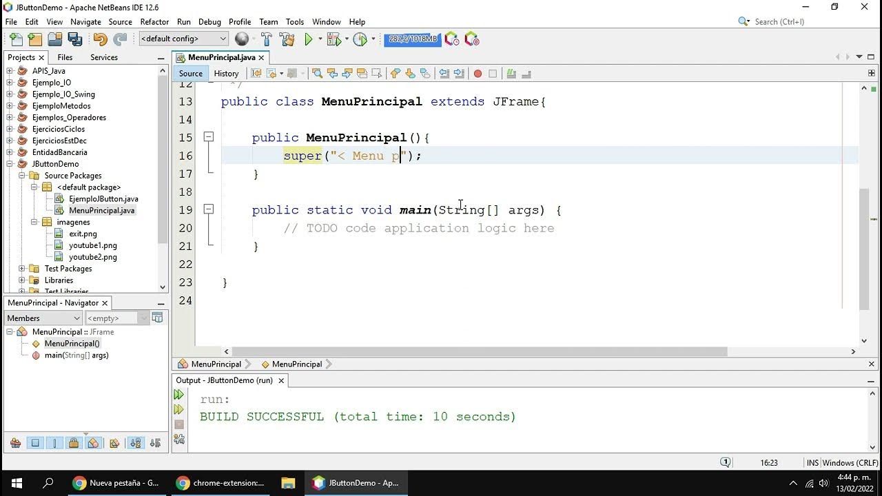 El paquete Swing - La clase JButton (Parte 2) | GUI en Java - YouTube