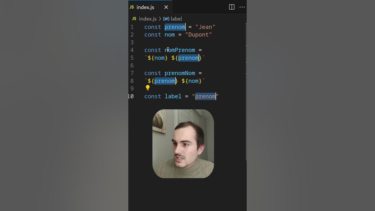 Raccourcis VSCode partie 3 #coding #développement #programming - YouTube