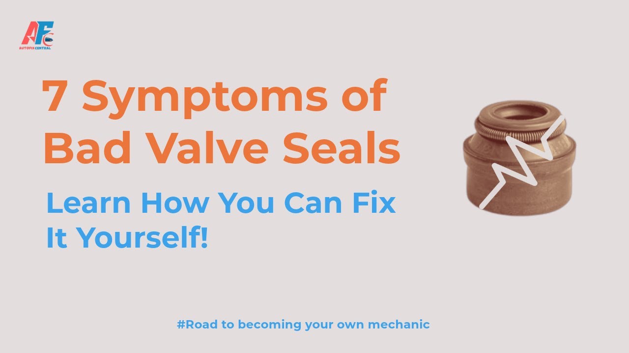 Symptoms of Bad Valve Seals | Auto Fix Central - YouTube