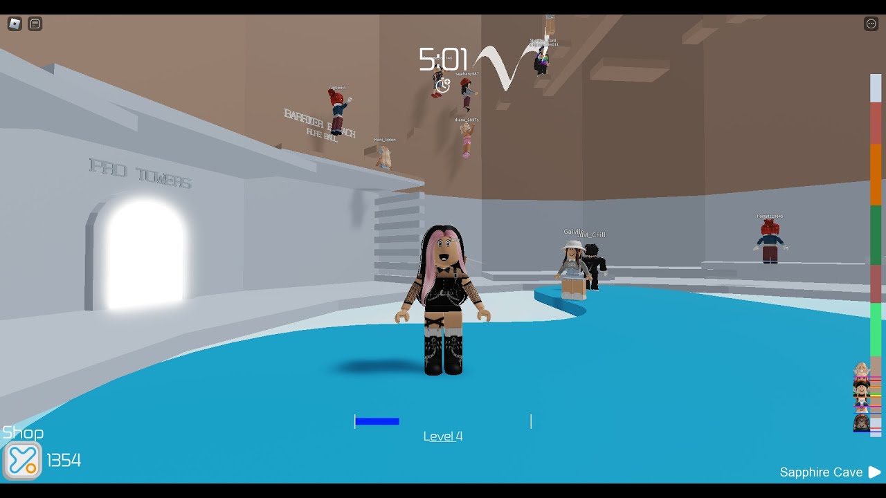 playing tower of hell on a public server | Itz.ilinxa - YouTube