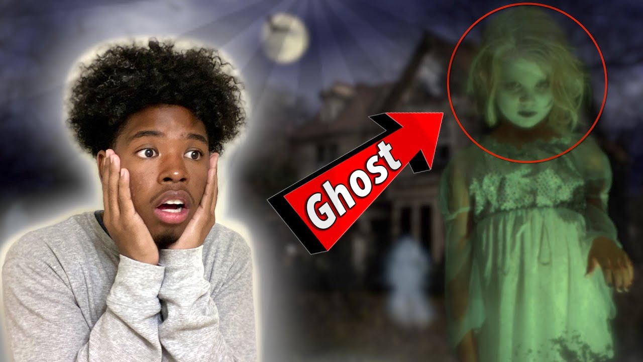 I seen a creepy ghost at my grandmas house *traumatizing* - YouTube