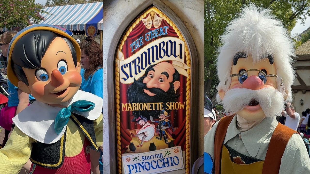 Pinocchio's Daring Journey | Disneyland USA - YouTube