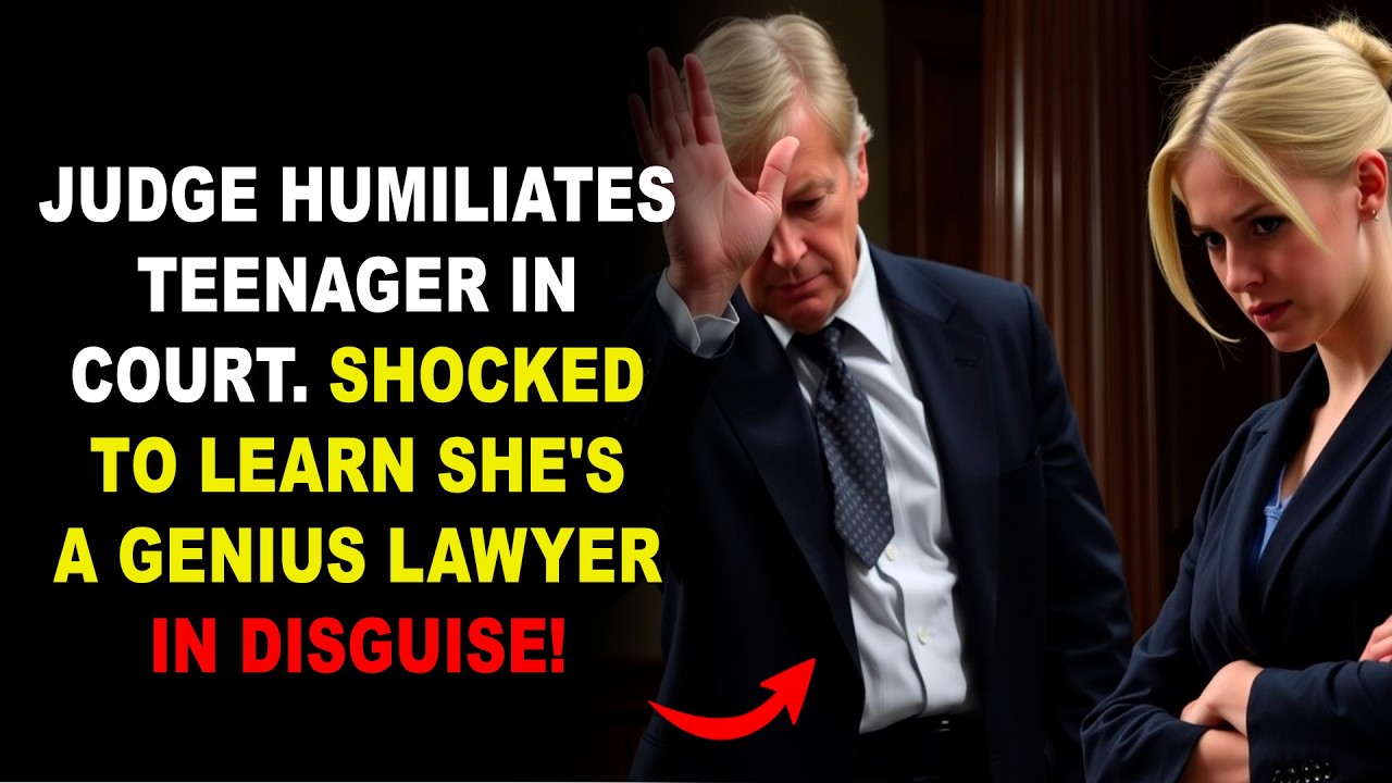 JUDGE HUMILIATES TEENAGER IN COURT - SHOCKED TO LEARN SHE'S A GENIUS ...