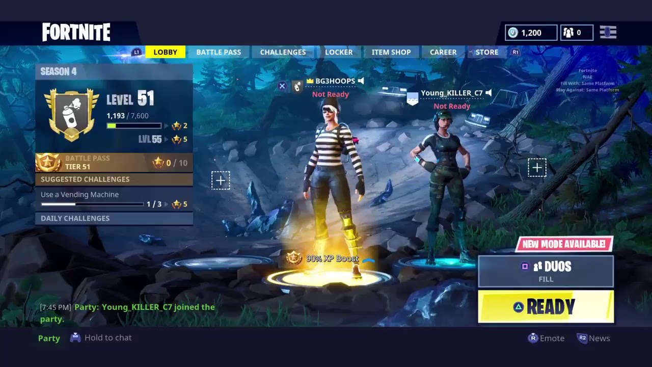 Starving GOAT and Starving KING (FORTNITE) - YouTube