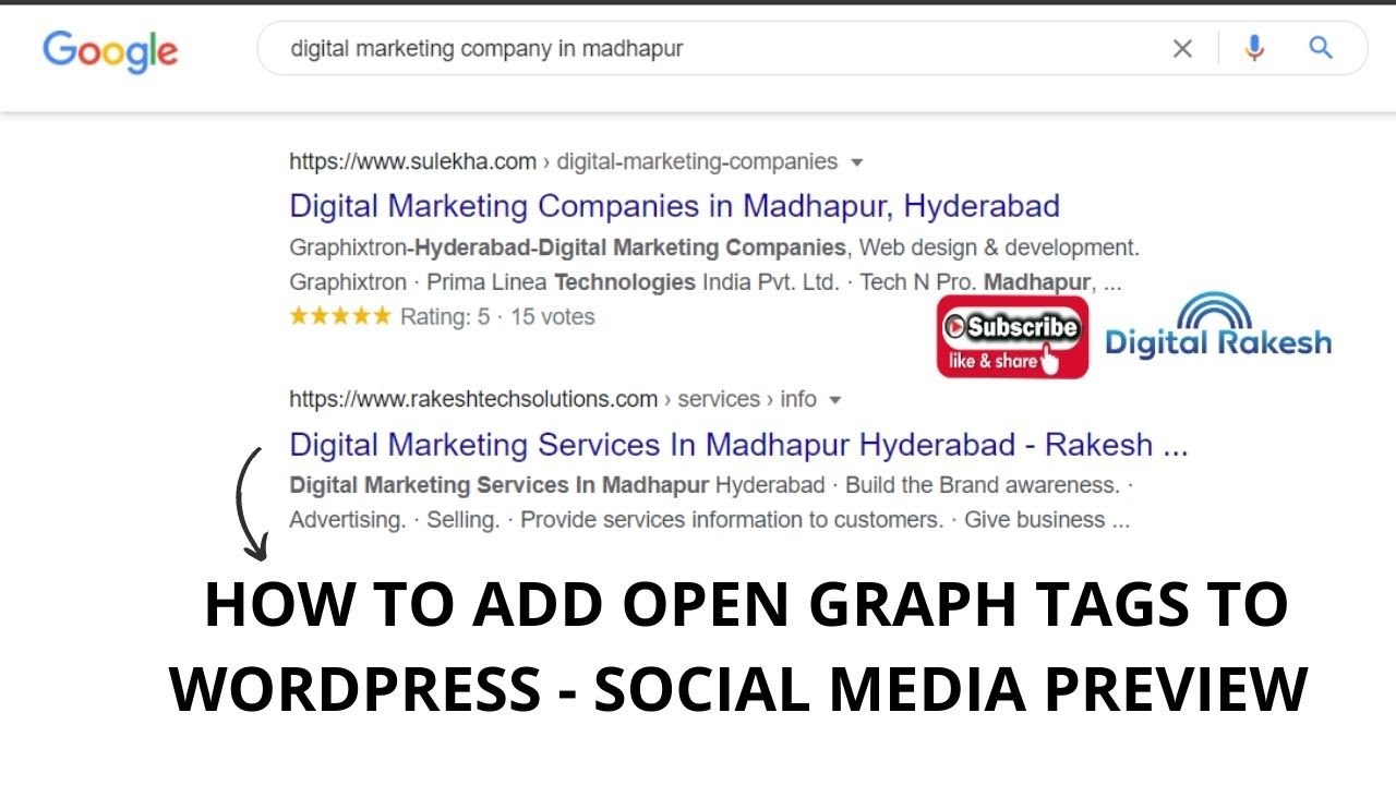 How to add open graph tags to wordpress - social media Preview Image ...