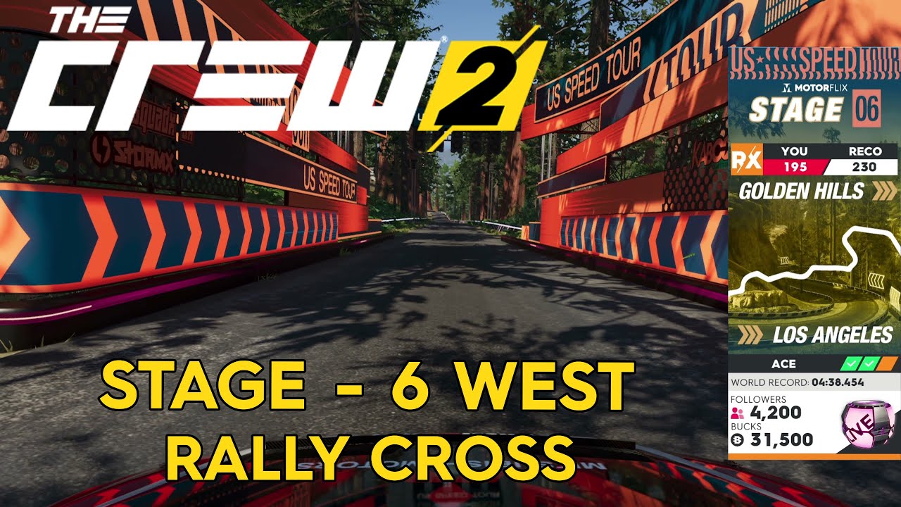 The Crew 2 | Stage 6 - West | Rally Cross | Ace difficulty - YouTube