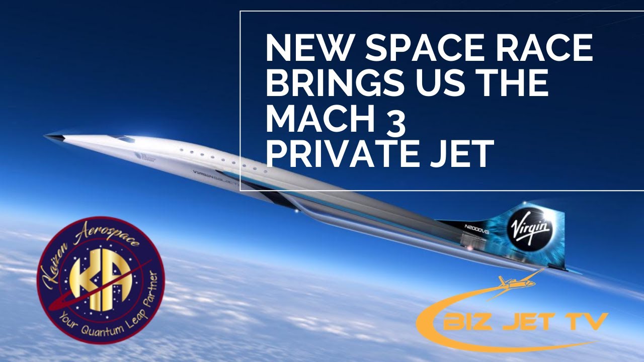 New Space Race Brings Us the Mach 3 Private Jet - YouTube