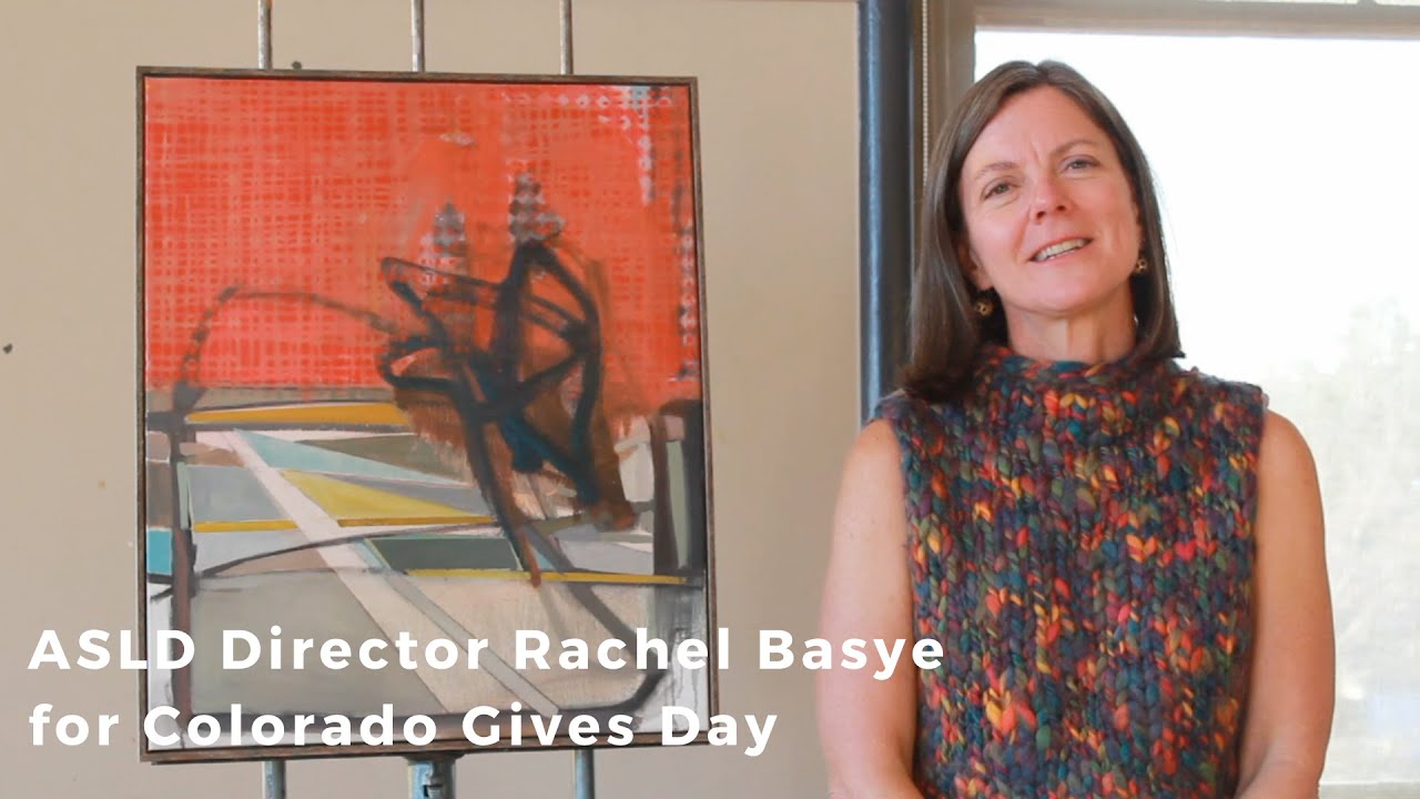 ASLD Director Rachel Basye for Colorado Gives Day - YouTube