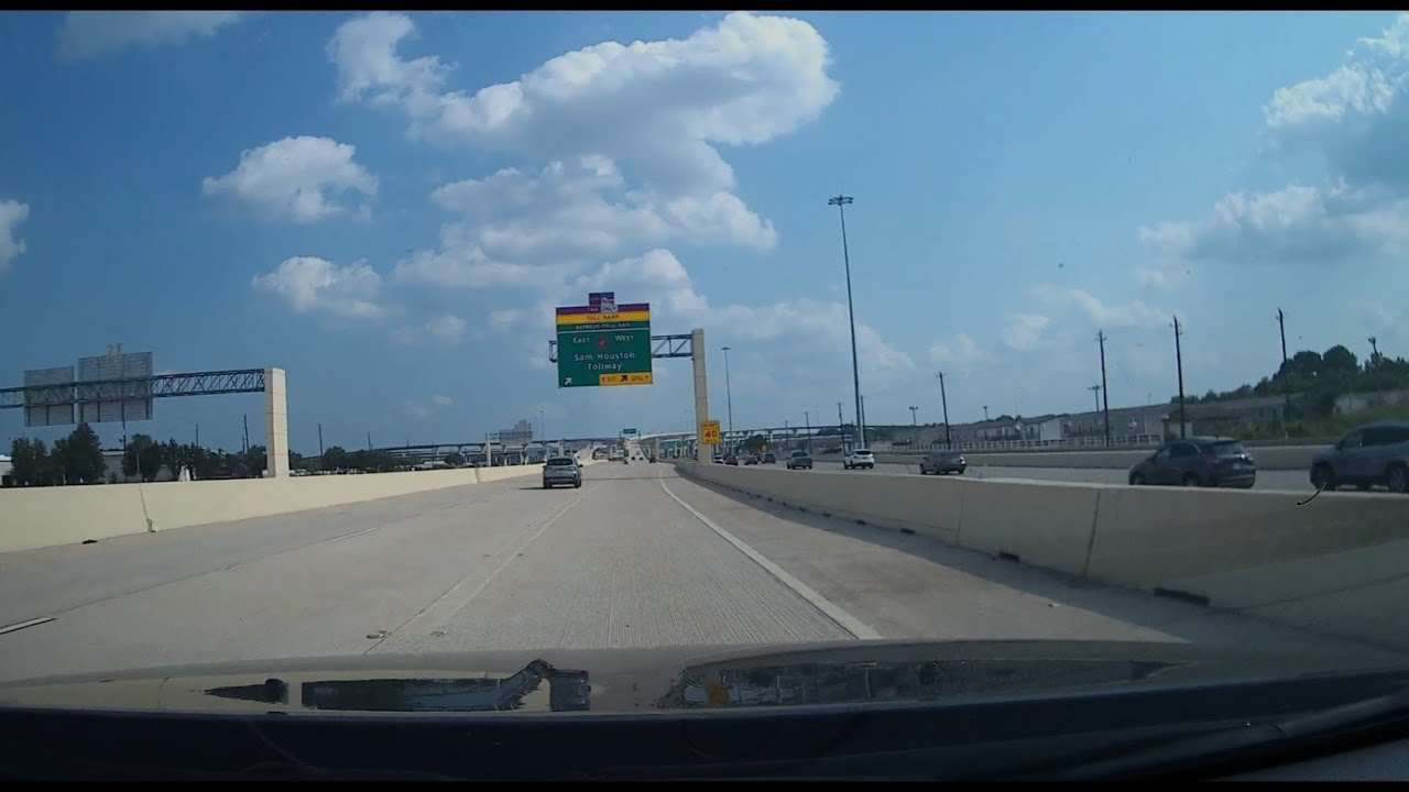 Driving Through Houston, TX - YouTube