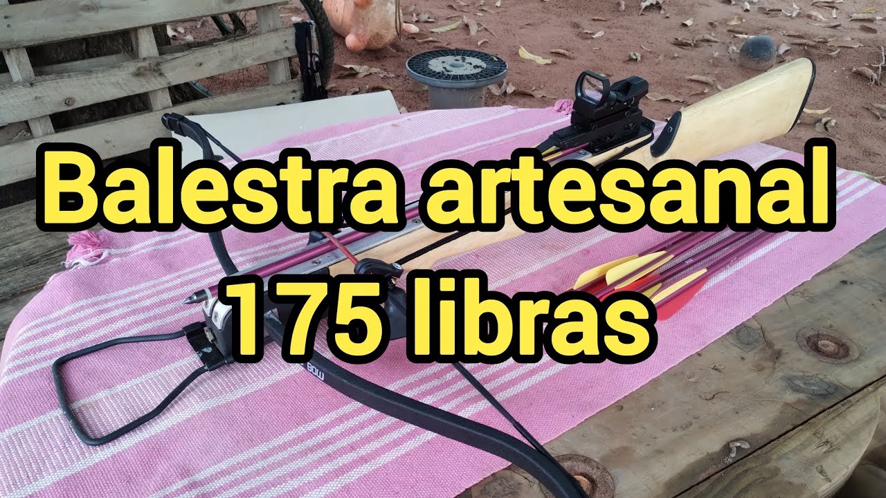 balestra caseira 175 libras - YouTube