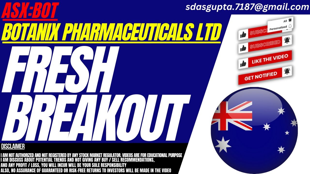 FRESH BREAKOUT : BOT STOCK ANALYSIS | BOTANIX PHARMACEUTICALS LTD STOCK ...
