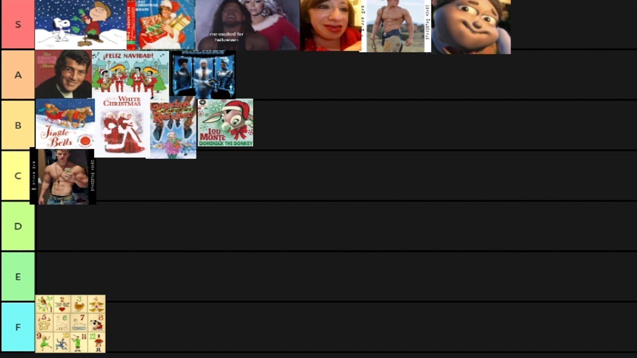 Christmas Song Tier List YouTube christmas-song-tier-list-youtube