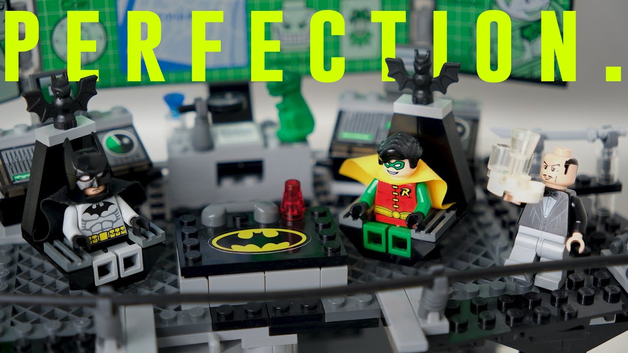 The Best Lego Batcave Set of All Time - YouTube