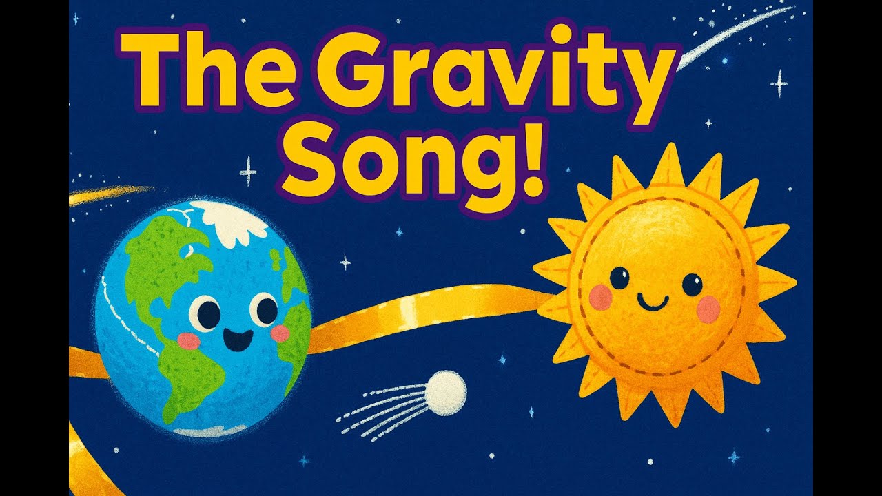 The Gravity Song | Fun Kids Music Video About Science & Space | EduBop ...