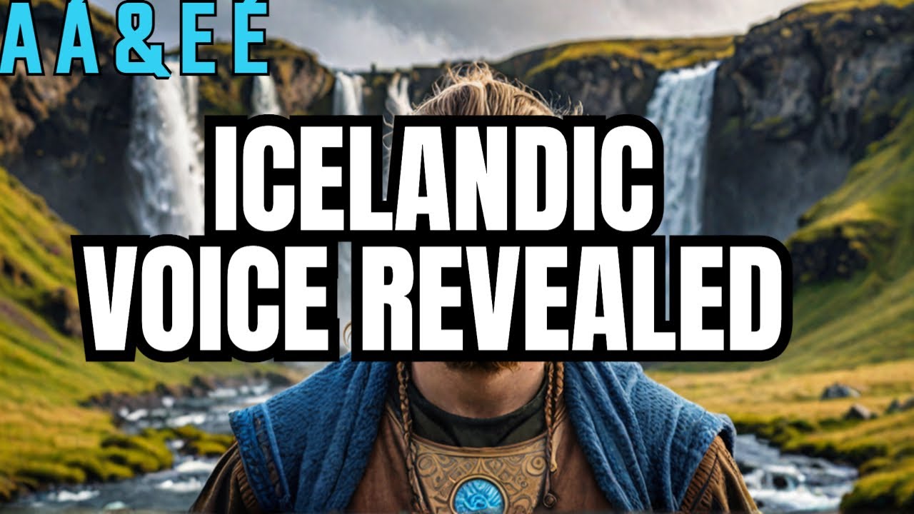 Discover the Hidden Power of Icelandic Vowel Pronunciation - YouTube