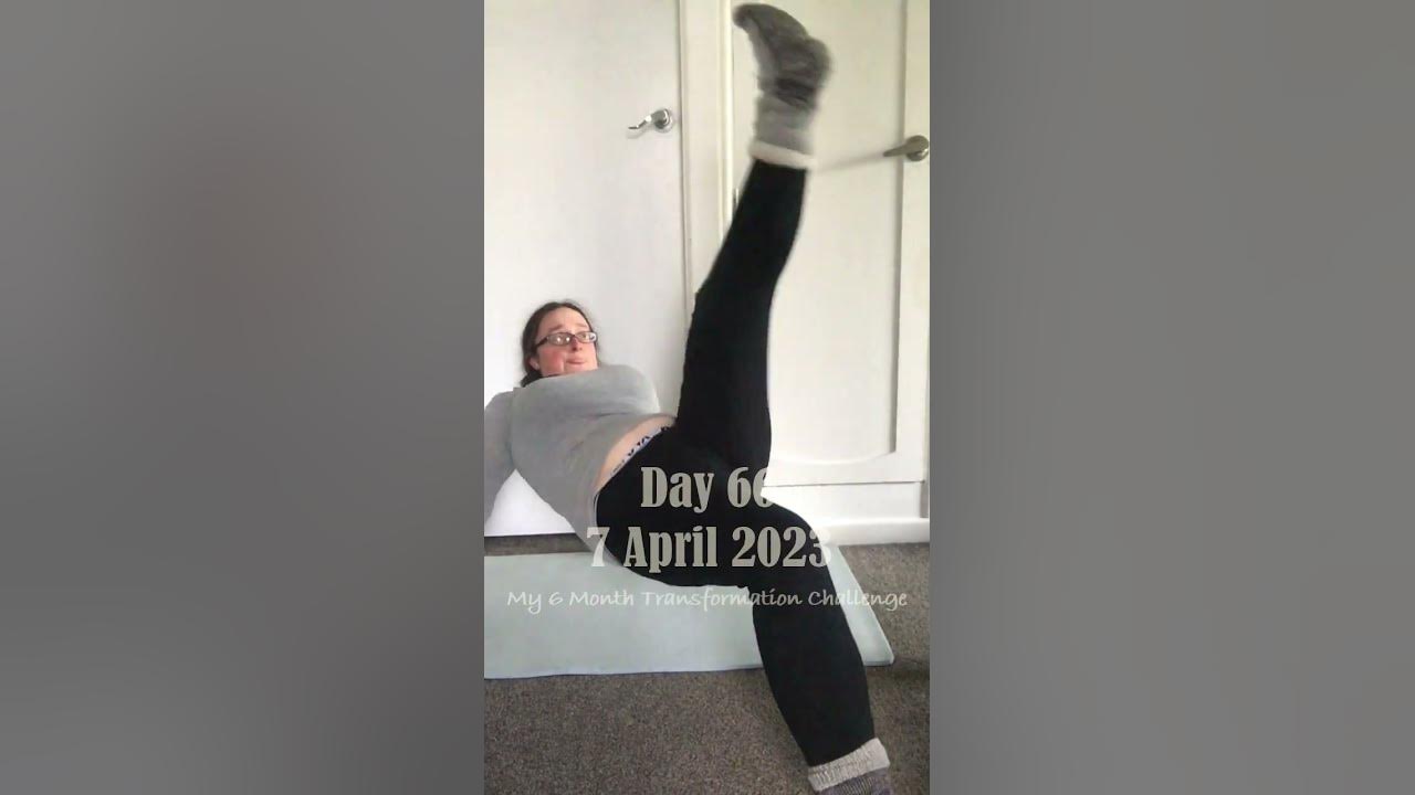 Day 66 Chloe Ting Weight Loss & Transformation Challenge 2023 Workout 1 of 2 - YouTube
