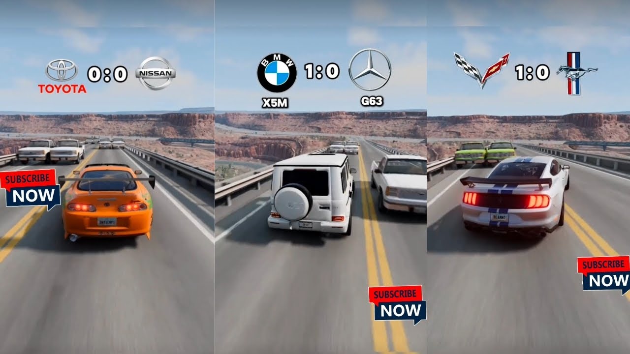 Maneuverability Test comparison between different countries cars - YouTube