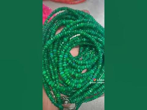 🌺🍒🥰Опаловые бусы🥰🍒🌺 - YouTube
