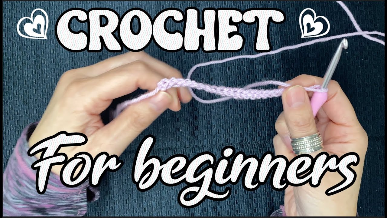 HOW TO CROCHET for beginners! part one - YouTube
