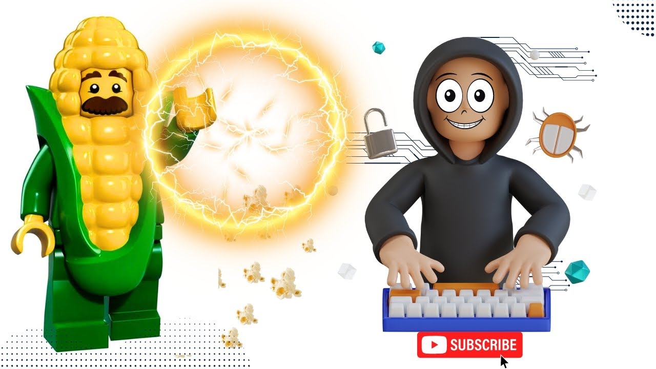 Rare lego cob corn boy #lego #unique #viralvideo #viral #funny #youtube ...