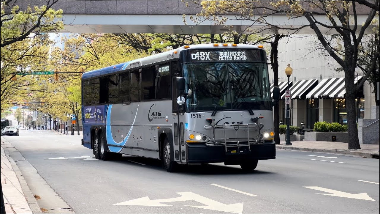 Charlotte Area Transit System 2020 MCI D4500CT Commuter Coach 1515 on ...