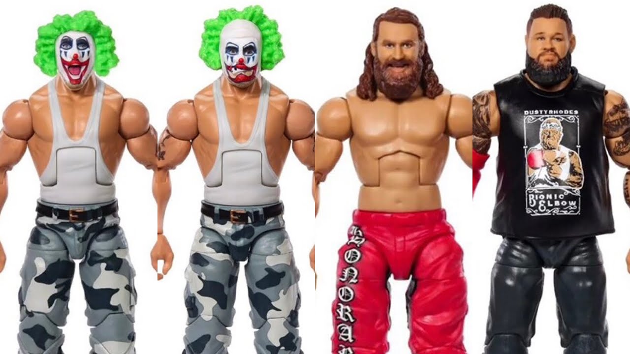 New Wwe wrestling action figures revealed available at entertainment ...