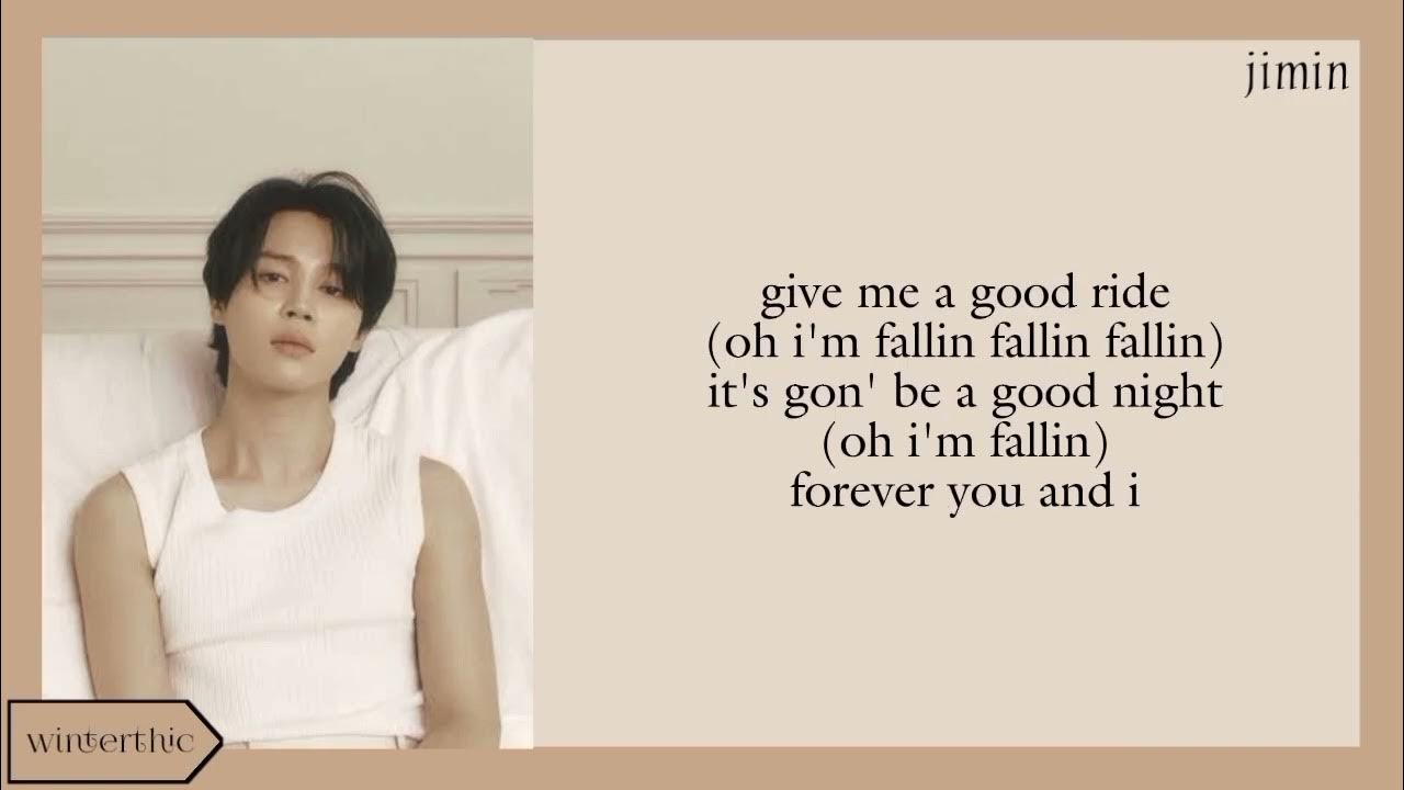 Jimin "Like Crazy (English Version)" Easy Lyrics - YouTube