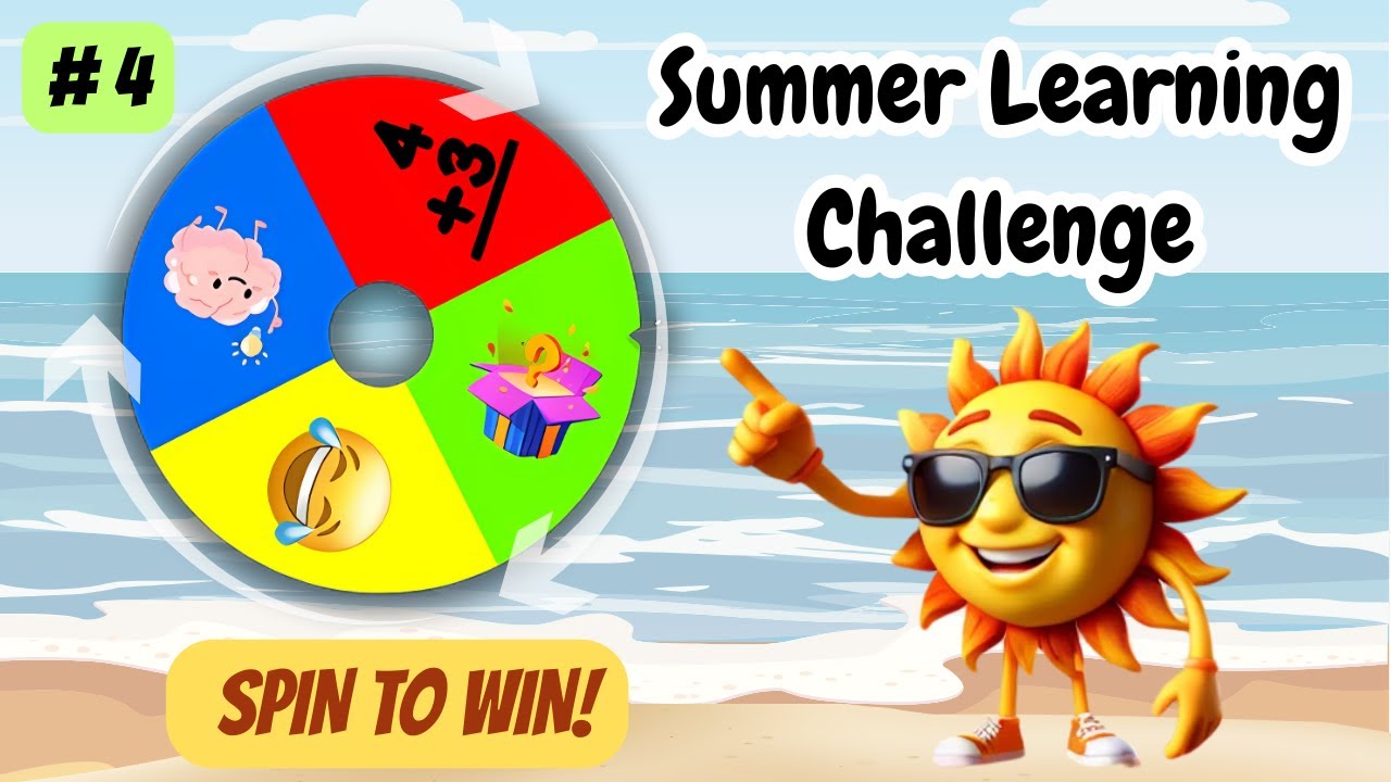 Summer Learning Challenge #4 | Spin the Wheel to Win! - YouTube