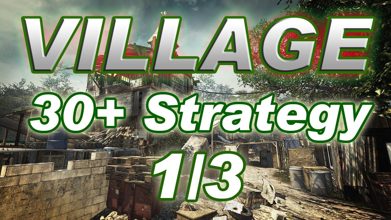 MW3 SURVIVAL MODE: Wave 30+ Co-op Strategy for VILLAGE! (Part 1/3 ...