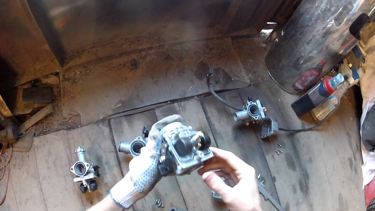 Ремонт: Irbis TTR 250R (часть.5) Карбюраторы - YouTube