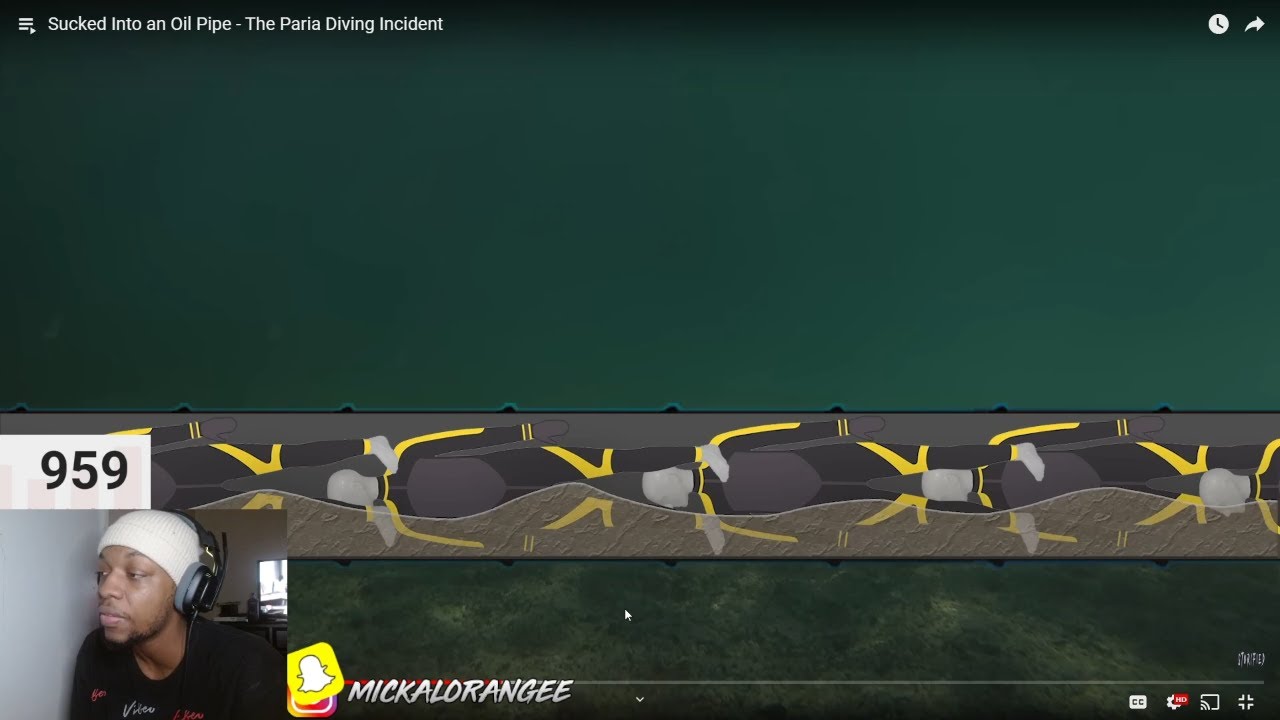 Sucked Into an Oil Pipe - The Paria Diving Incident | REACTION - YouTube