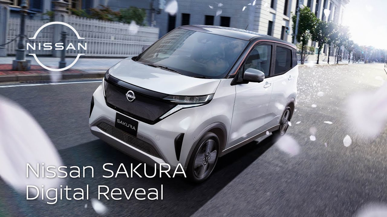 Live: Unveil of Nissan's all-new, all-electric minivehicle (for the ...
