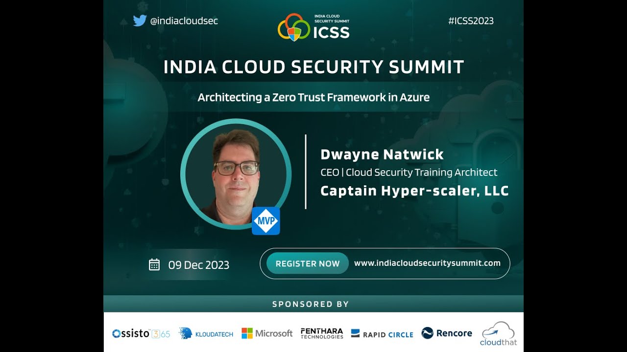 Architecting a Zero Trust Framework in Azure - YouTube