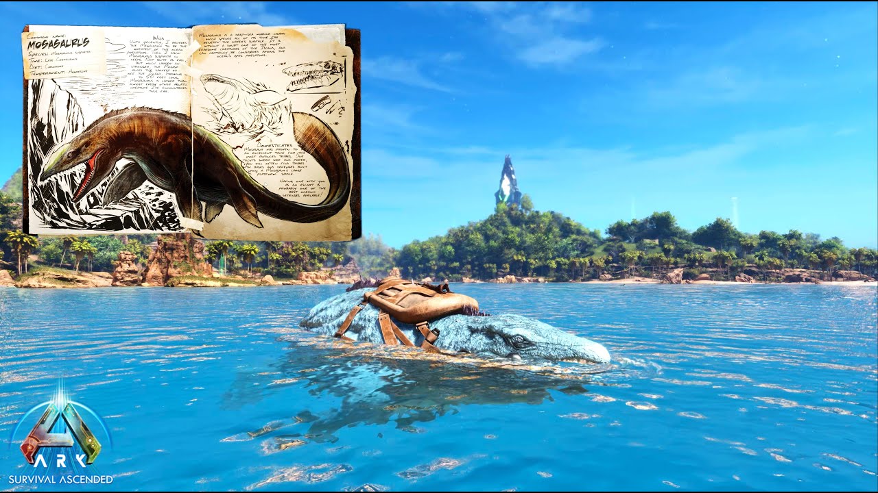 What Is A Mosasaurus Suspirita In Ark Survival Ascended - YouTube
