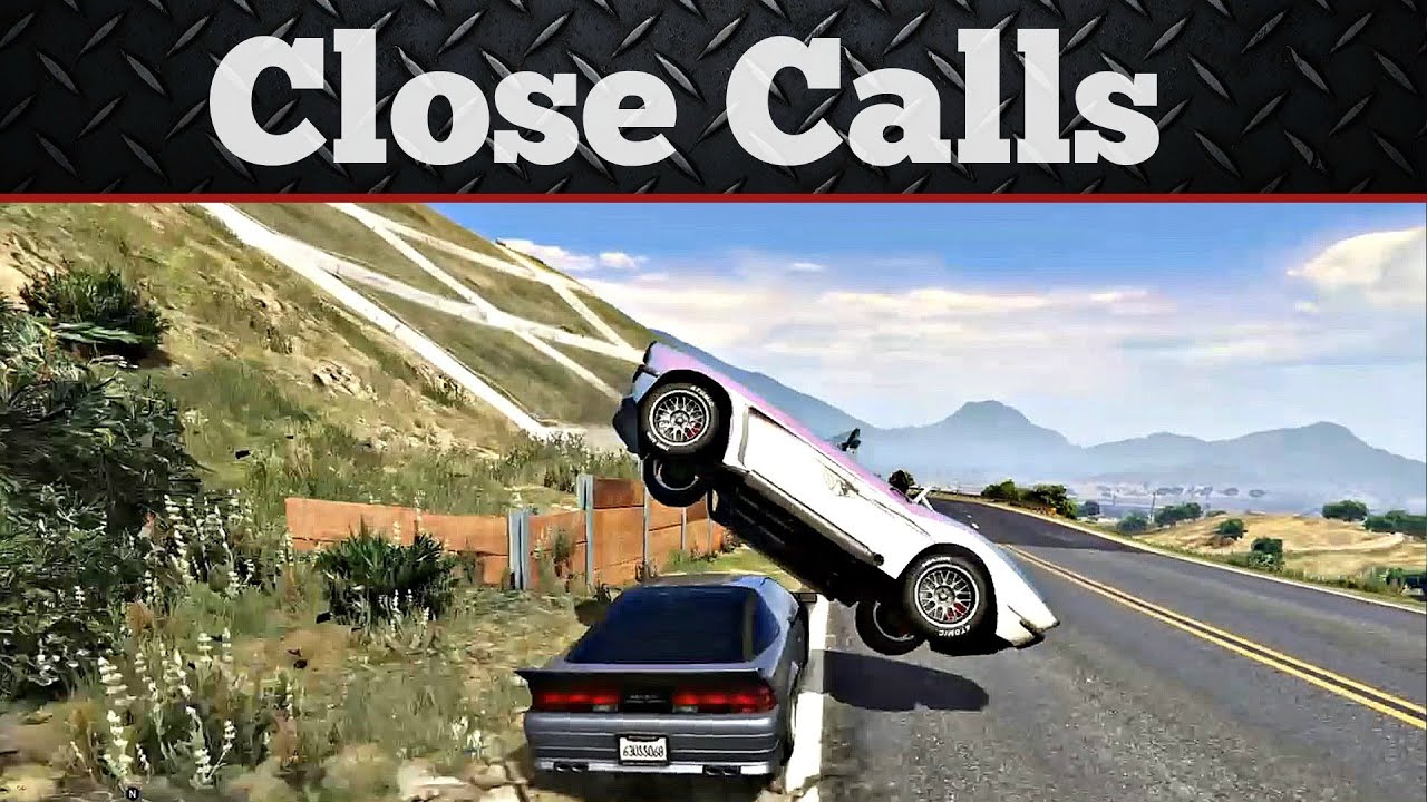 GTA V Close Call Compilation (PS4) - YouTube
