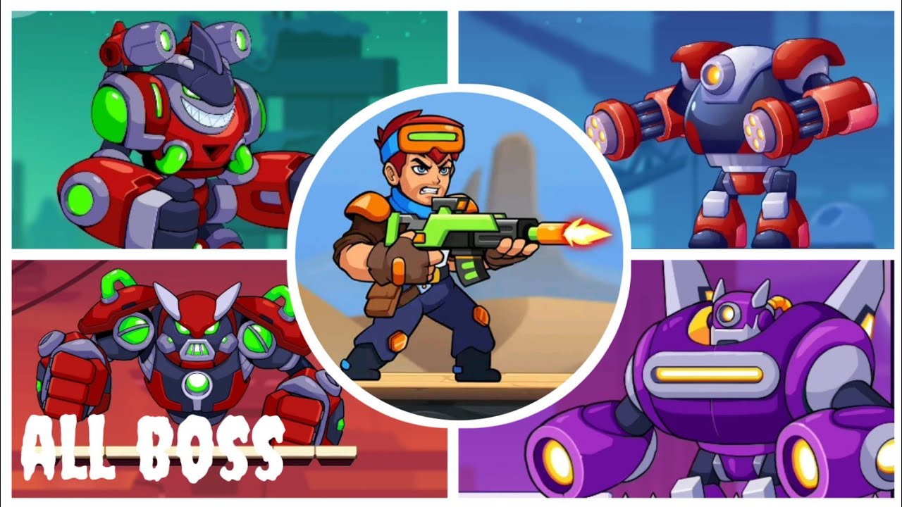 Metal fire space invader - all bosses - YouTube