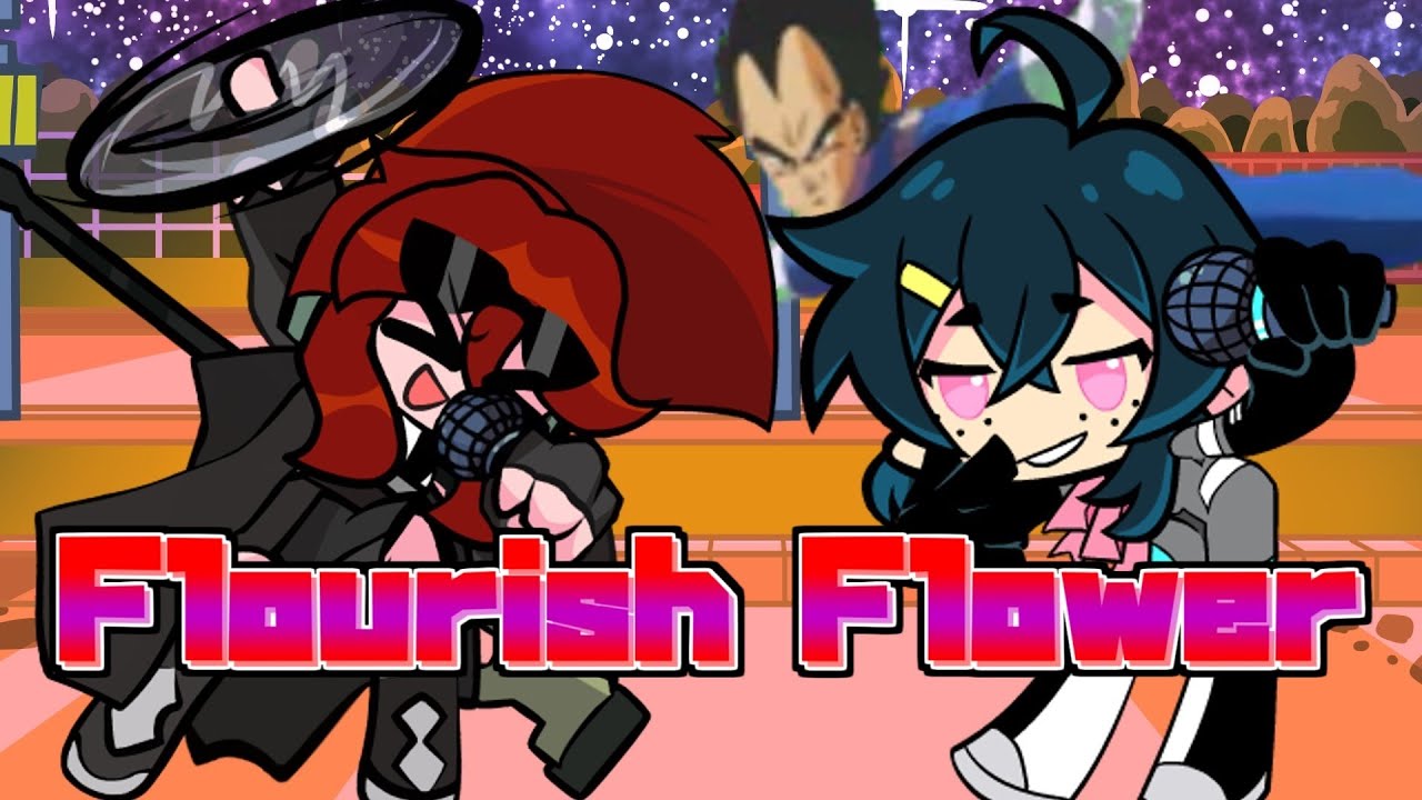 Flourish FlowerをTactieとKouに歌わせてみた【FNF X Broly】【日本人制作mod】 - YouTube