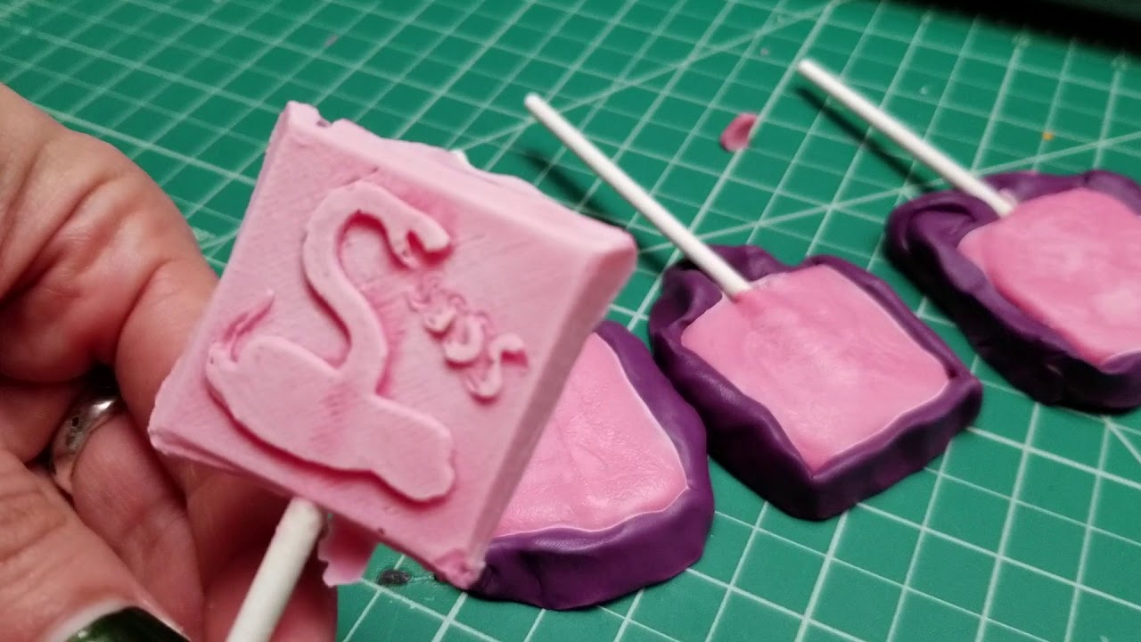 Instructables: Candy Casts 2 - Make Candy Molds from 3D Prints - YouTube