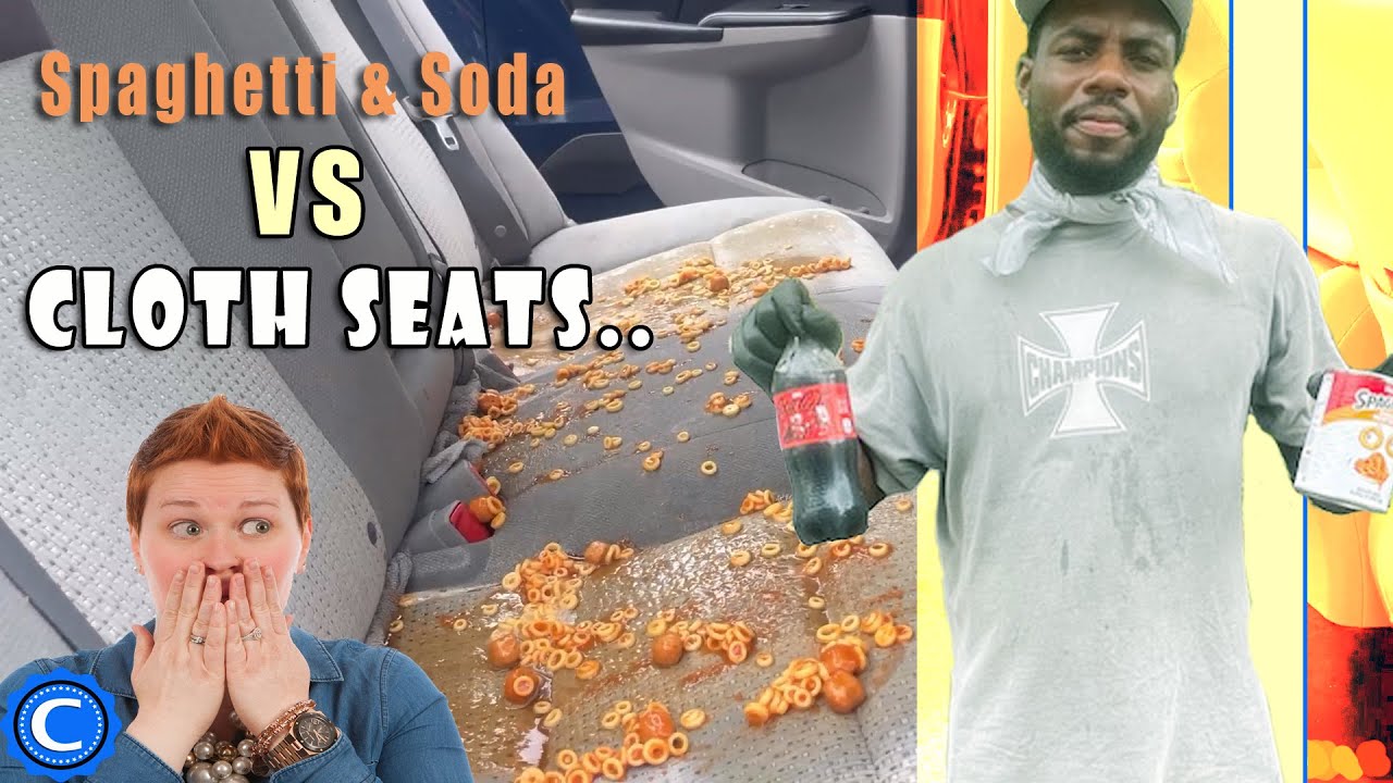 OMG WE SPILLED SPAGHETTI’OS AND COKE ALL OVER THIS SEAT. - YouTube