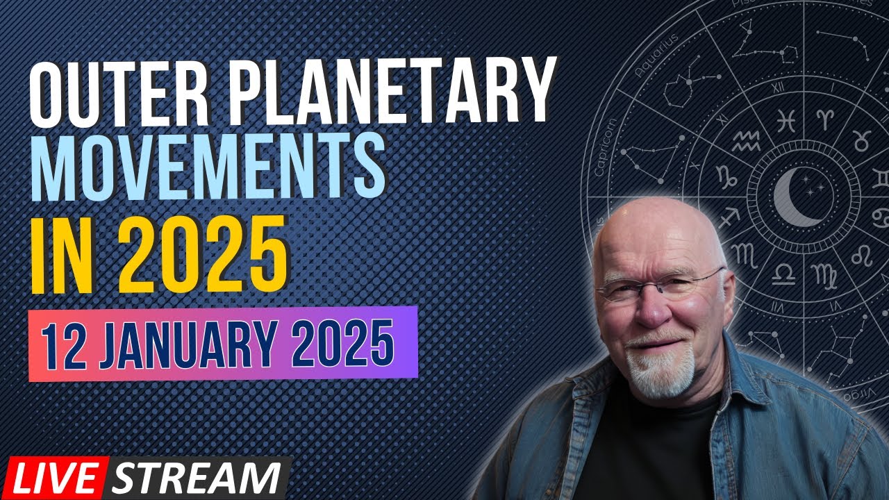 Outer Planetary Movements in 2025 - Sunday 12th January - YouTube
