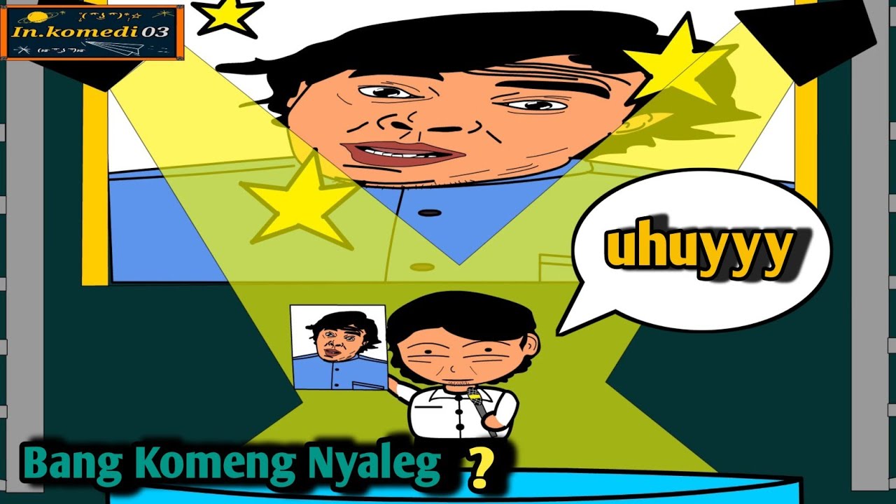 Komeng nyaleg|animasi 2d|komeng uhuy|meme komeng nyaleg|baliho komeng ...