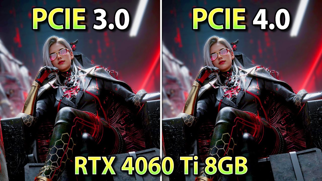 Does PCIe 4 0 Matter For The RTX 4060 Ti 8GB YouTube