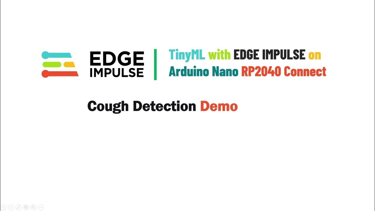 TinyML- Cough Detector Demo (Arduino Nano RP2040 Connect) - YouTube