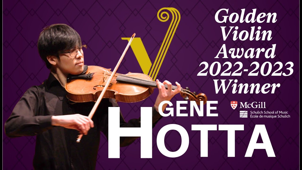 Golden Violin Award 2022-2023: Gene Hotta - YouTube