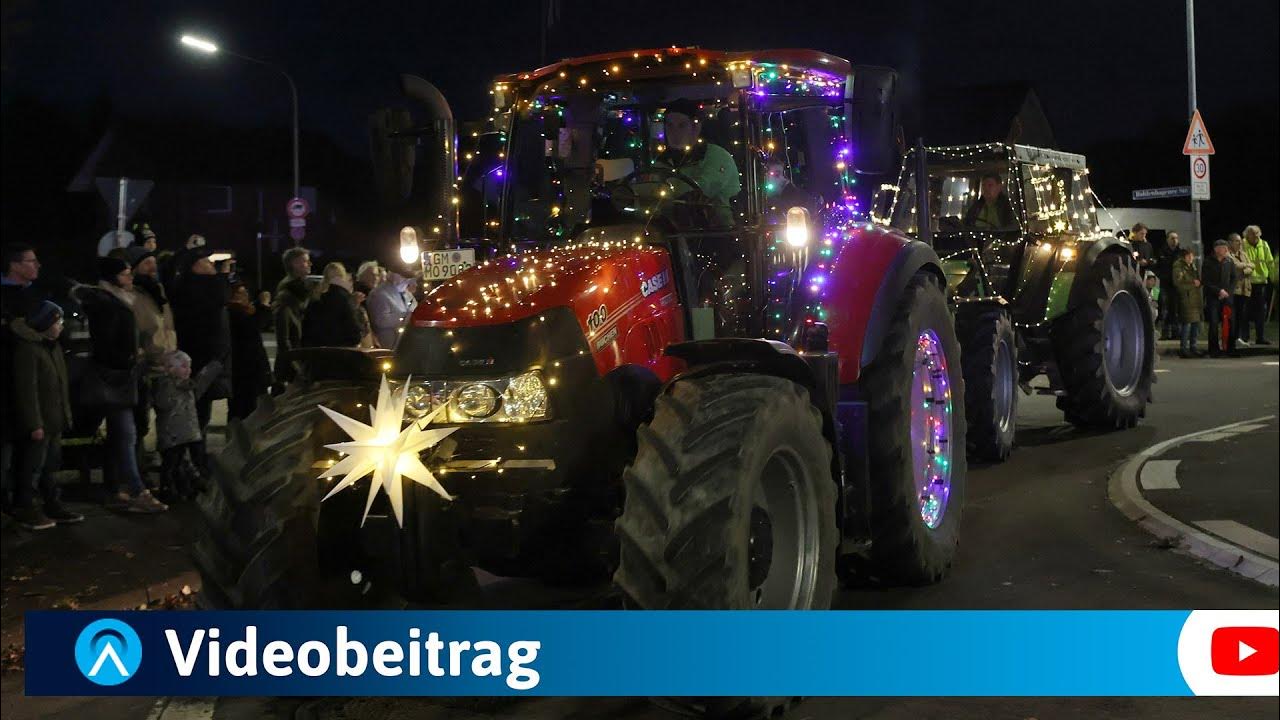 Trecker-Lichterfahrt durch Waldbröl - YouTube